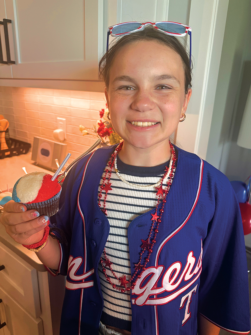 Patriotic Snow Cone Cupcakes - Abilene Scene